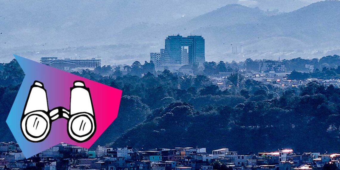 Los edificios de la Ciudad de Guatemala que se Ven Desde el Centro ...