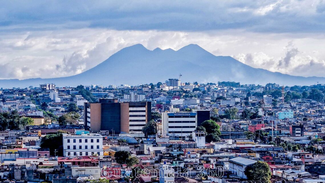 Los edificios de la Ciudad de Guatemala que se Ven Desde el Centro ...