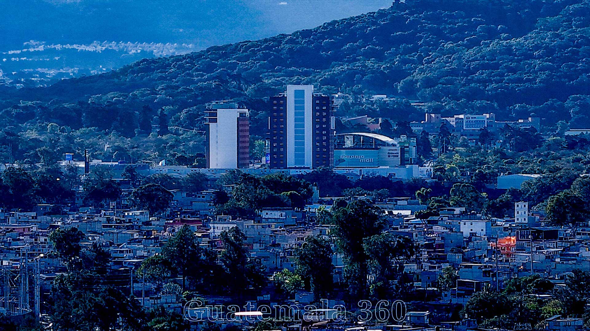 Los edificios de la Ciudad de Guatemala que se Ven Desde el Centro ...